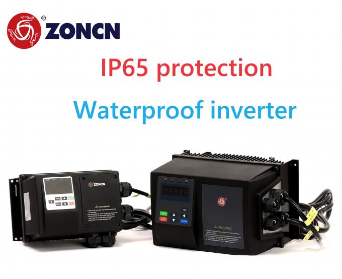 IP65 IP54 Water Proof Variable Frequency Drives AC Inverters 220v 380v