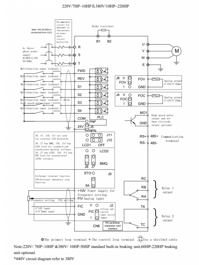 ZONCN T9400-22G/30P Vfd Inverter Low Voltage 380v 440v 22kw 30HP